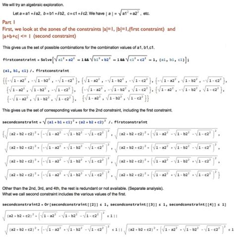 An Inequality With Complex Numbers Of Unit Length