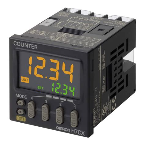 Omron Dual Stage Counter H7cx Awd1 N 24vdc