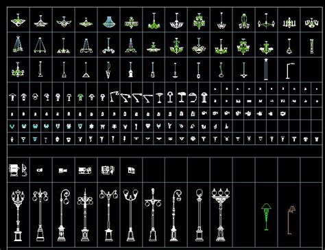 مجموعة مجانية بلوكات اوتوكاد 2d متنوعة مجلتك المعمارية