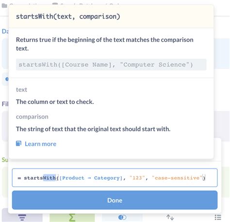 Support Documentation For Optional Parameters In Expressions · Issue 22492 · Metabasemetabase