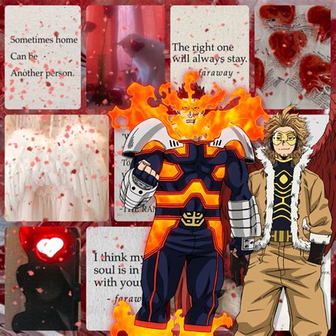 Requests Are Open An Enji Todoroki X Keigo Takami Mha Moodboard