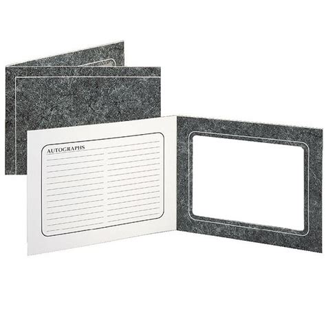 Tap Marble Memory Mate Photo Mount Classmate 7x5 Folders Cardboard