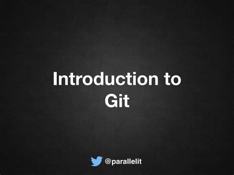 Git 101 For Beginners