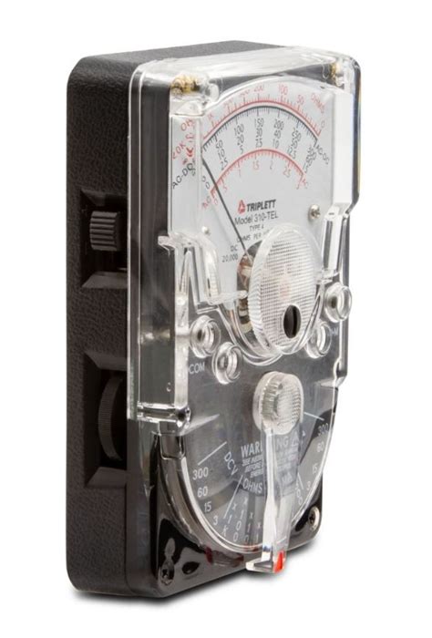 Model 310 Tel Portable Compact Analog Multimeter 16 Ranges Acdc