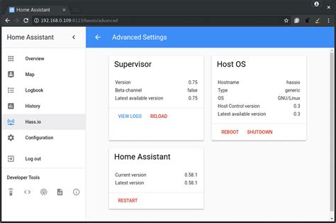 Set Up On Top Of A Virtual Machine Home Assistant