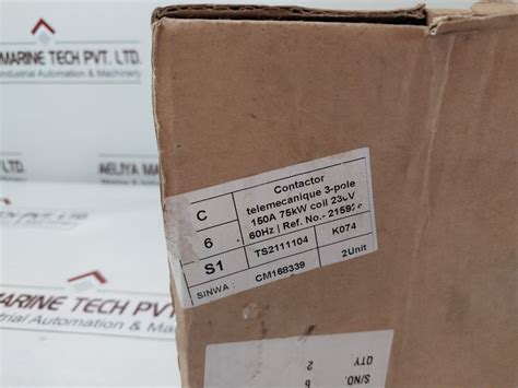 Schneider Telemecanique Lc1d150 Contactor Aeliya Marine