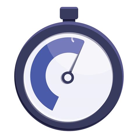 Chronometer Icon Cartoon Vector Timer Clock 21467985 Vector Art At Vecteezy