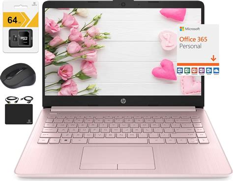 Amazon Com Hp Newest Hd Ultra Light Thin Laptop Quad Core Intel Celeron Processor Gb Ram