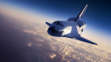 High Resolution Wallpaper Space Shuttle In Space