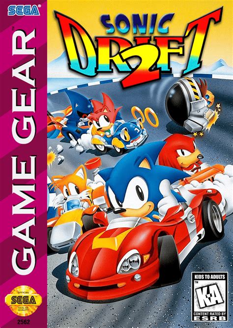 Sonic Drift 2 Sega Game Gear Retro Island Gaming