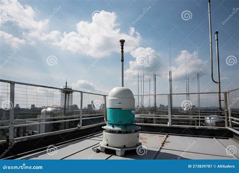 CO2 Sensor Carbon Dioxide Measurement Device Royalty Free Illustration CartoonDealer Com