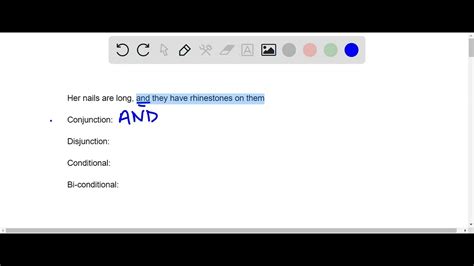 Identify Each Statement As A Conjunction Disjunction Conditional Or Unconditional Please