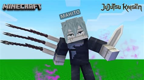 Mahito In Minecraft Jujutsu Kaisen Mod Youtube