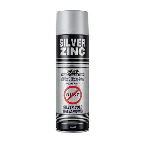 Silver Zinc 400g Aerosol Silver Zinc Supplies