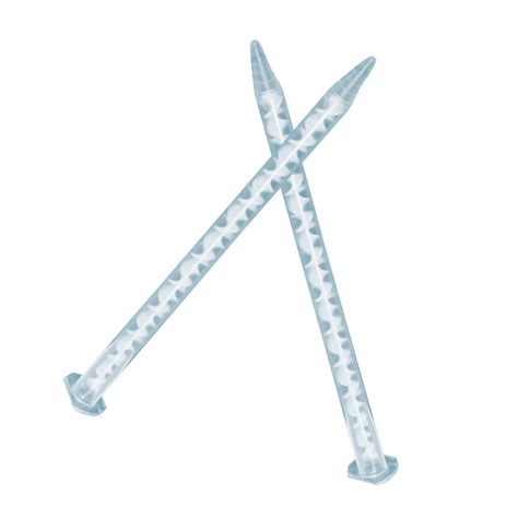 High Quality A 6 3 21 Static Mixer Nozzle Stepped Shaped Mixing Nozzle For Use With Factories