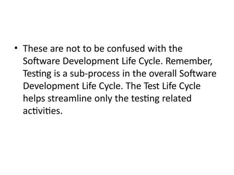 Software Testing Life Cycle Presentationpptx