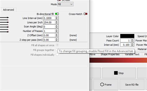 Fill Mode Not Working Goes To Offset Fill Page 2 LightBurn Software Questions LightBurn