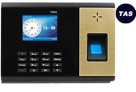 Fingerprint Clocking In Machine Tm52 Time And Attendance Biometric