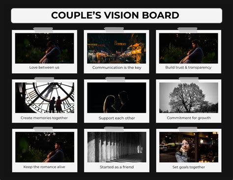 Free Couples Vision Board Template To Edit Online