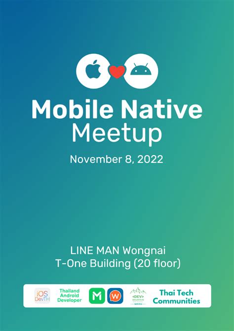 Mobile Native Meetup Eventpop