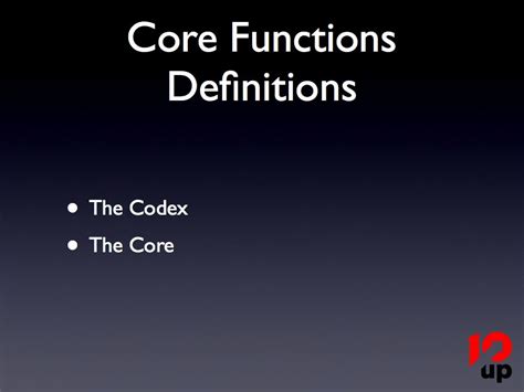 Core Function Definitions 002 Tanner Moushey