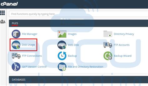 How To Check CPanel Disk Usage From CPanel Disk Usage Tool CPanel