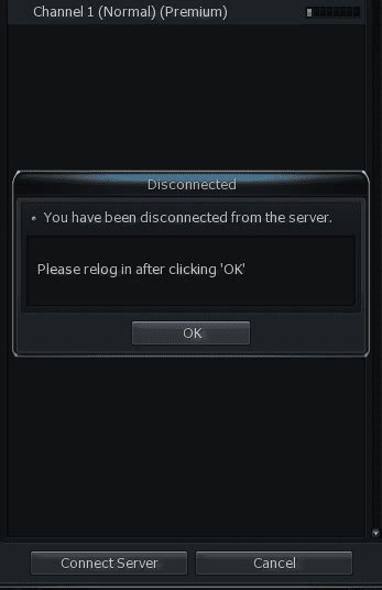 Disconnected When Entering CHANNEL RaGEZONE MMO Development Forums