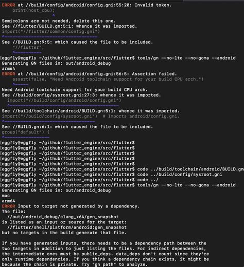 Setup Flutter Engine Environment And Build Engine On M1 Apple Silicon Arm64 · Issue 96745