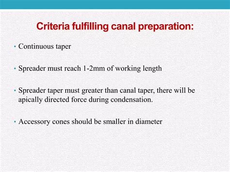 Obturation Technique Pptx Dental Health Diseases And Conditions