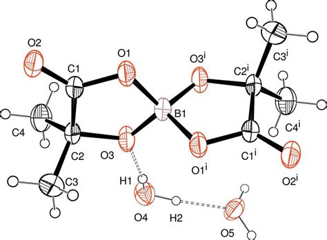 A View Of The Asymmetric Unit Of The Title Compound Showing The Atom Download Scientific