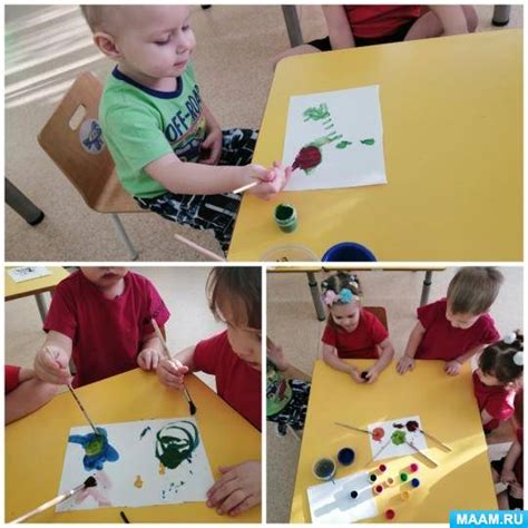 День художника в первой младшей группе Фотоотчет 4 фото Воспитателям детских садов школьным