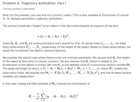 Problem 4 Trajectory Estimation Part I 2 StudyX