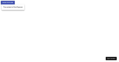 Popover Anchor Codesandbox