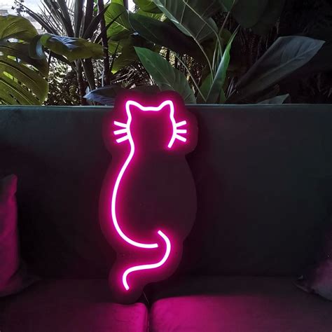 Custom Made Neon Signs Cat Neon Sign Led Business Sign Aoos