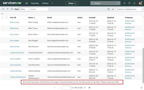 6 Ways To Eliminate Rows Removed By Security Constraints Message In Servicenow The Sn Nerd