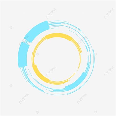 파란색 미래 감각 과학 기술 테두리 일러스트 원 상자 대화  움 직 이 는 그림 푸른 기술의 의미 틀 Png 일러스트 및 Psd 이미지 무료 다운로드 Pngtree