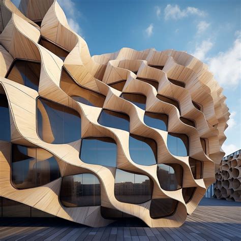 Parametricarchitecture On Linkedin Timber Building Skin Design By Khaled Sadeden Created By