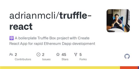 Oc I Made A Minimal Boilerplate For React Dapp Development Truffle