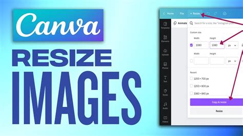 How To Resize Images In Canva Youtube