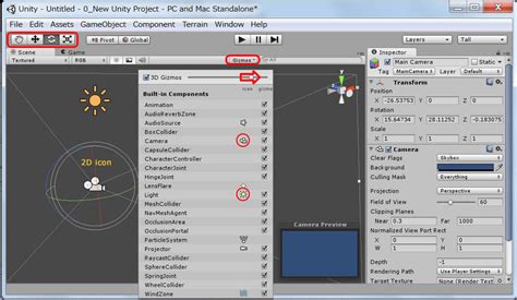 Solved Camera Issue Do Not See Camera Icon In Scene Questions And Answers Unity Discussions