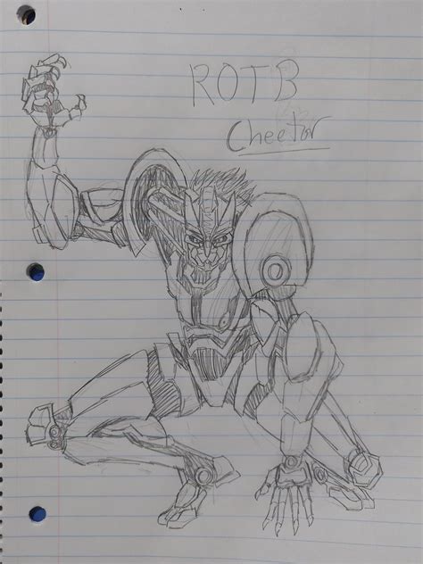 Took Me 3 Tries But Here Is Rotb Cheetor R Transformers