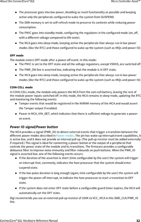 Digi CCIMX6UL ConnectCore For I MX6UL User Manual Manual Instructions