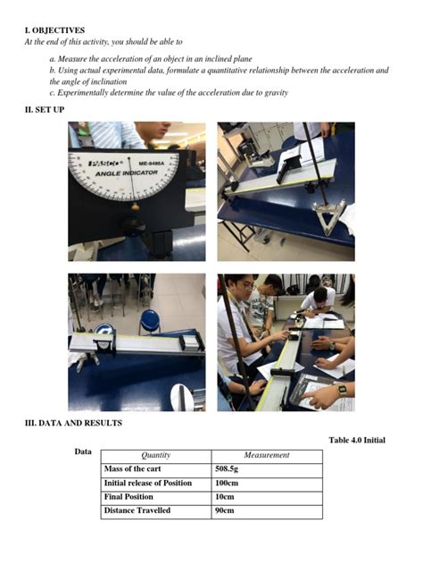 Relationship Of Sine Theta And Acceleration Pdf Slope Acceleration