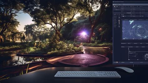 Premium Photo Collaborative Coding Session In A Park Leveraging The