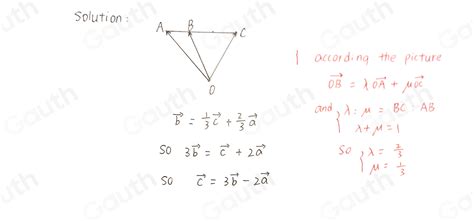 Solved 9 I Relative To A Fixed Origin O The Points A B A[coordinate Geometry] Gauthmath