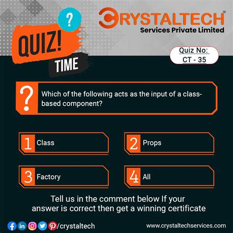 Crystaltech Services Private Limited On Linkedin Quiz Quiztime Quizchallenge Challenges