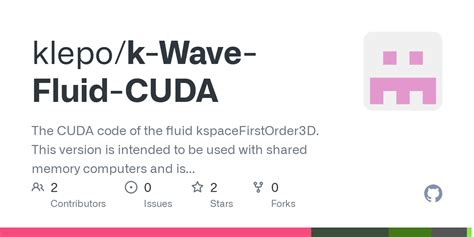 Github Klepok Wave Fluid Cuda The Cuda Code Of The Fluid