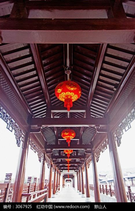 屯溪文峰桥的廊桥建筑高清图片下载 红动中国