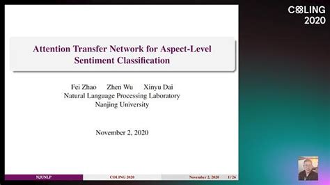 Attention Transfer Network For Aspect Level Sentiment Classification Underline