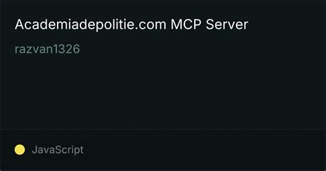 Mcp Server Glama